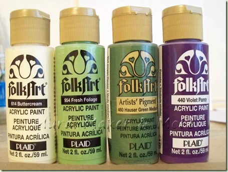 How to paint Asparagus - Just Paint It Blog